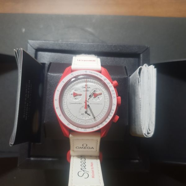 Omega X Swatch Speedmaster Moonswatch Mission to Mars | WatchCharts ...