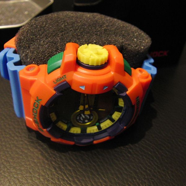 Ltd Edition Rare Casio G Shock GA400-4A Hyper Colour Lego Like Watch ...
