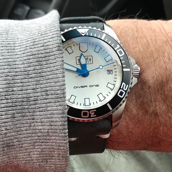 FS: Scurfa Diver One D1-500 >>>> "The Silver Scurfa" w/ Gloss Electric ...