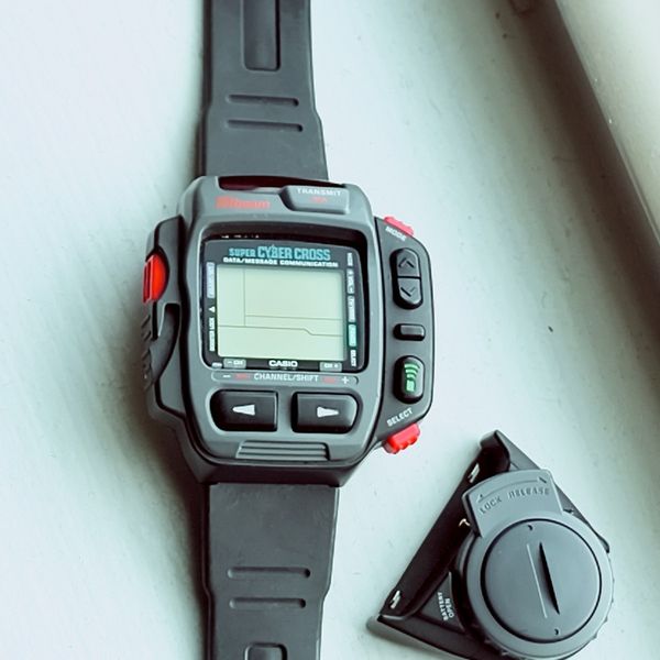 Casio Super Cyber Cross JG-200 Vintage Digital Men's Watch RARE LOW ...