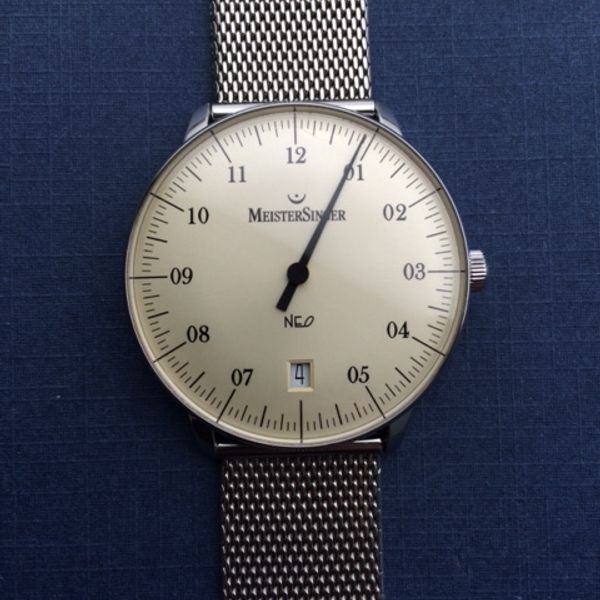 Further Reduced: MeisterSinger Neo one hand Automatic 36mm Men's watch ...