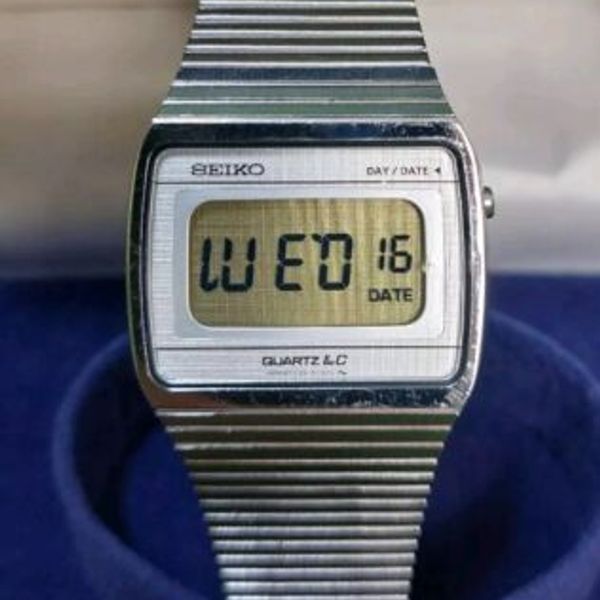 Rare Vintage Seiko Quartz 1978 F033 5030 Digital LCD Watch ...