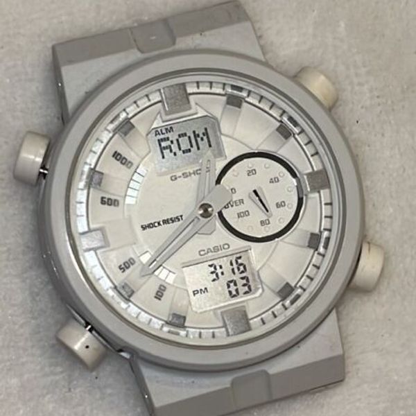CASIO G-SHOCK GA-150-7AJF Ana-Digi Watch White Used FULLY FUNCTIONAL ...