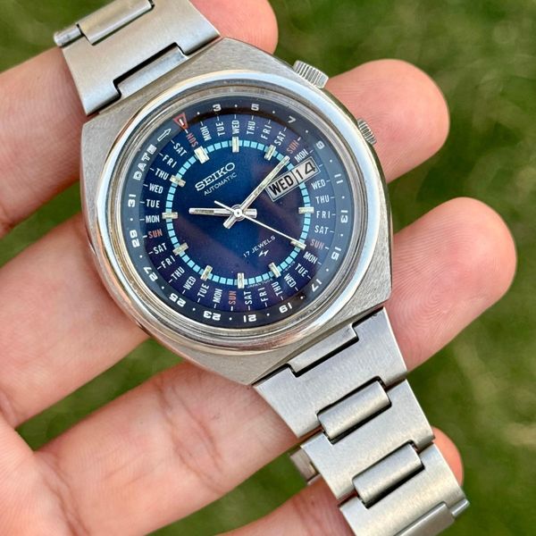 Seiko 7006-6039 Perpetual Calendar Automatic Watch Orignal Band 1973 ...