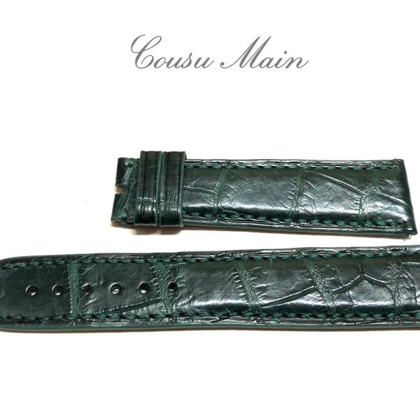 [Cousu Main] 20mm-18mm double-sided crocodile one-touch spring bar ...