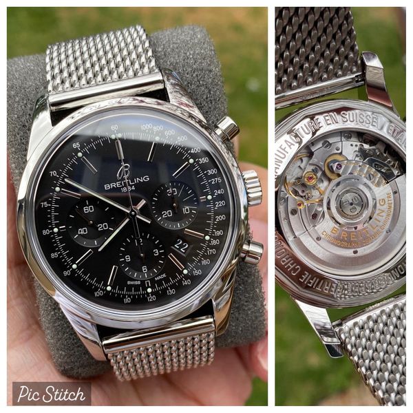 Breitling Transocean Chronograph. B01 Movement | WatchCharts Marketplace