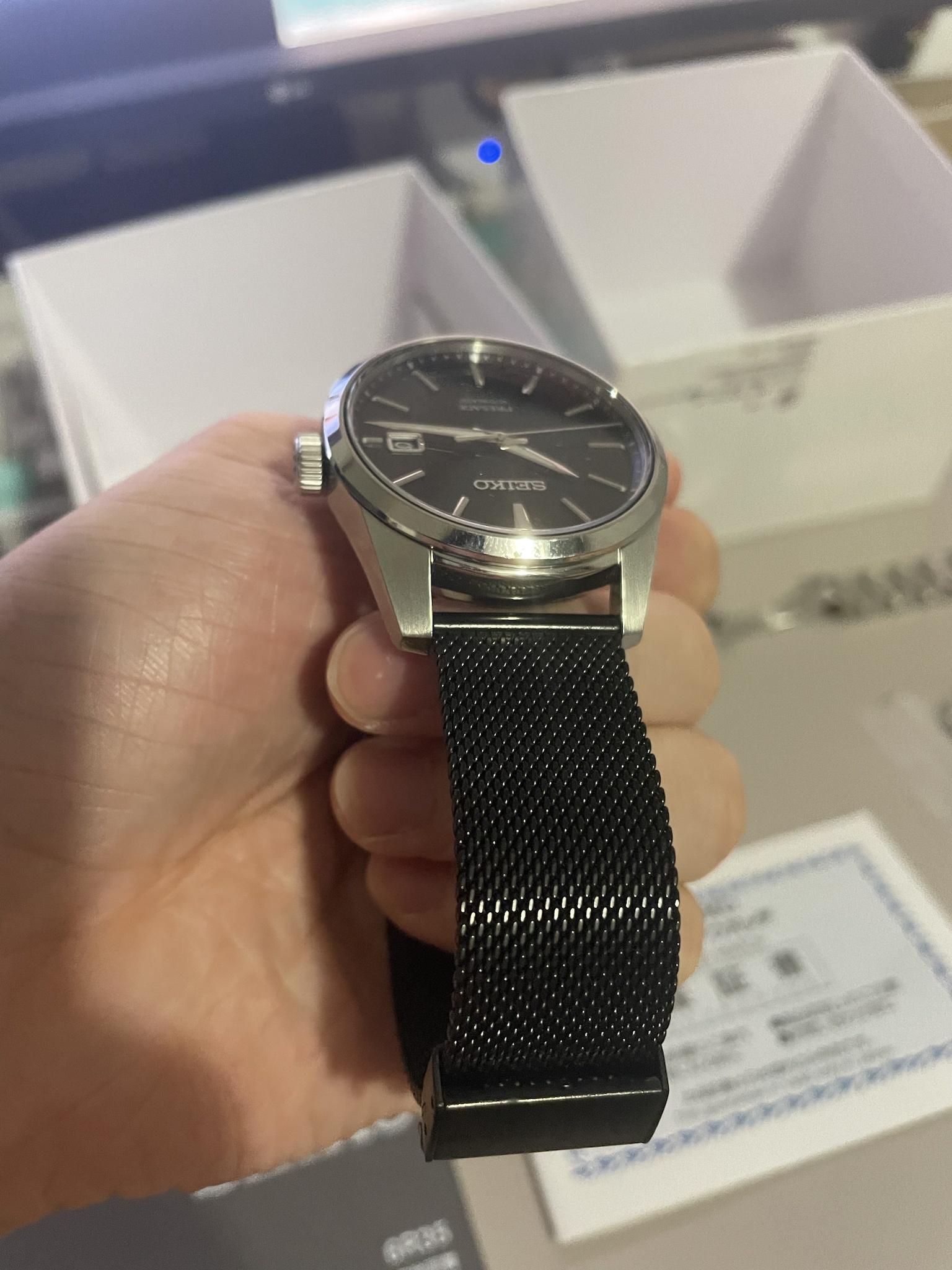 [WTS] Seiko Presage SARX083 6R35 Sharp Edge Black Dial Automatic - $575 ...