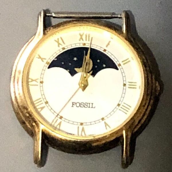 VINTAGE MENS FOSSIL WORLD NIGHT SKY WATCH WRISTWATCH | WatchCharts ...