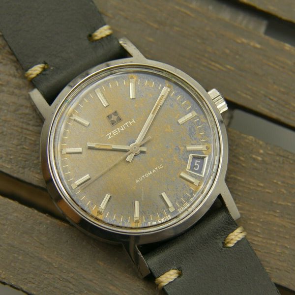 60's vintage watch mens Zenith Surf ref. 01.1281.380 automatic cal ...