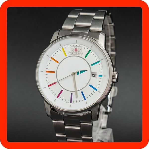 ORIENT ER02-CA-B CA Rainbow Disc Mechanical Automatic Men's Watch White JAPAN | WatchCharts ...