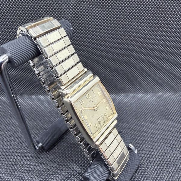 Hamilton 14K Gold Filled Tank Watch â Vintage 1940s â Running ...