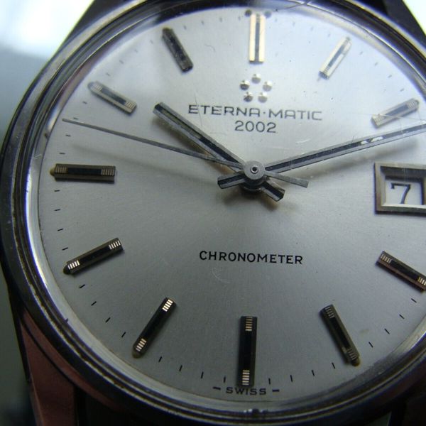 Eterna - Matic 2002 Chronometer ALCAN Presentation wristwatch with box ...