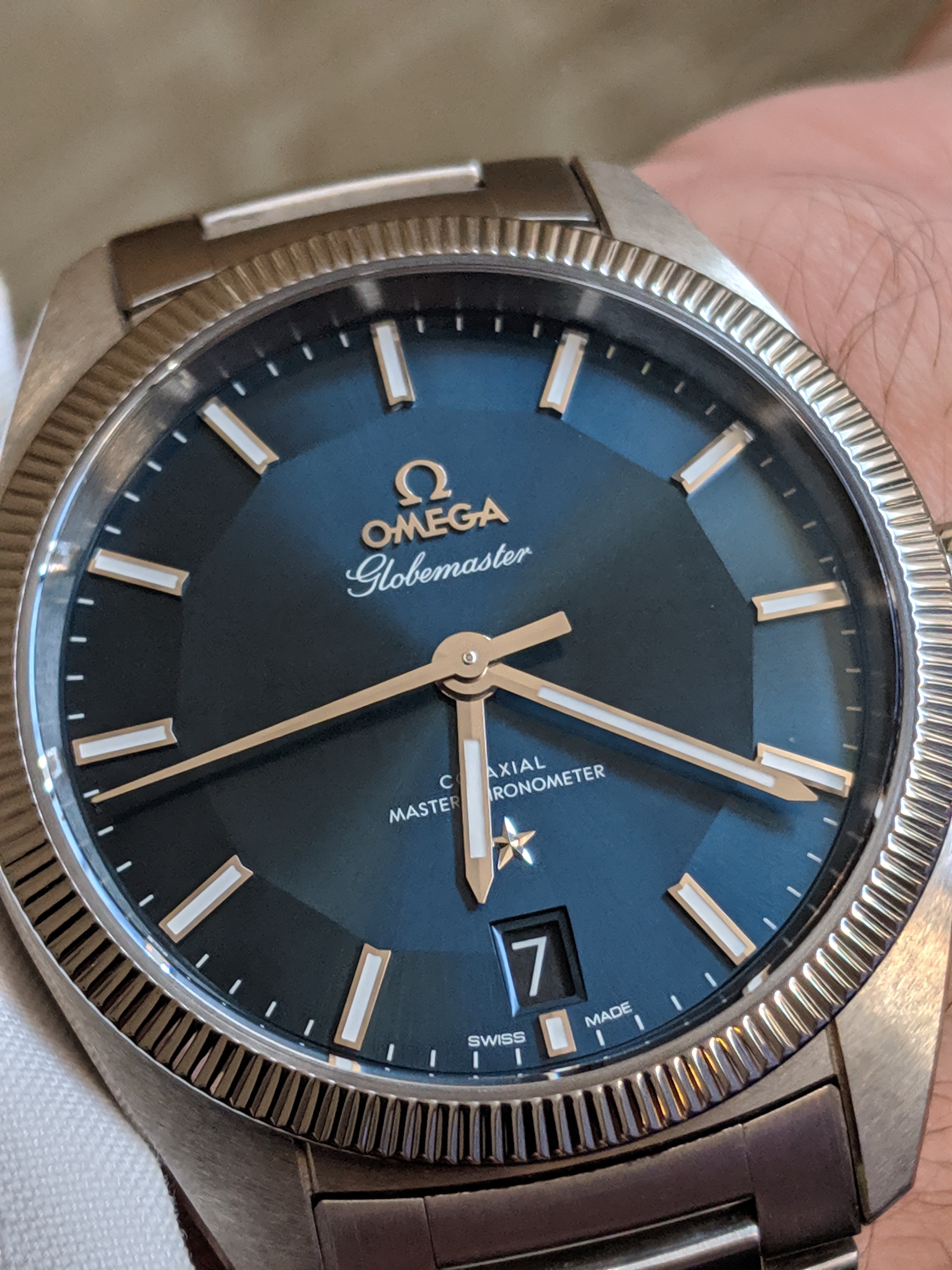[WTS] Omega Globemaster - Blue Pie-Pan Dial - 39mm - Bracelet - Ref#130 ...