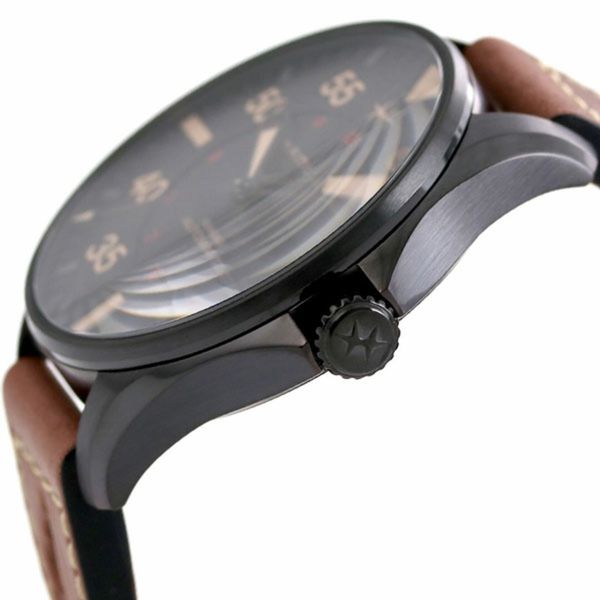 New Hamilton HAMILTON Men s Watch H64705531 Khaki Aviation Pilot Day ...