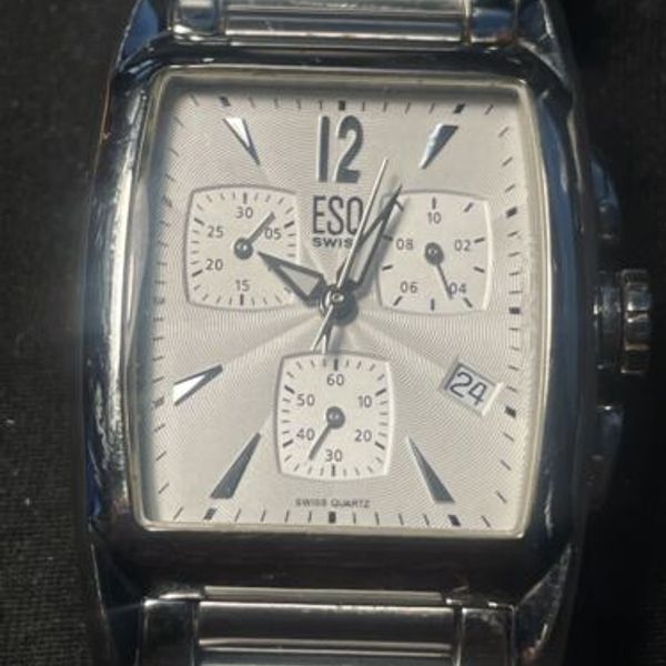 Men's ESQ Swiss Prescot Chronograph Watch SN E5346-S138-1/78 ...