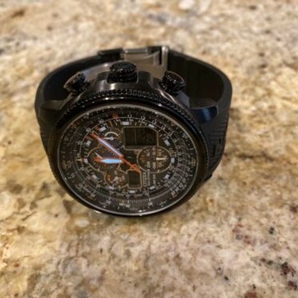 Citizen JY8035-04E Mens Watch Navihawk A-T Radio Controlled, Eco Drive ...