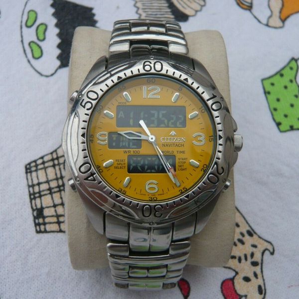 Citizen Promaster Navitach WR 100 World Time C460 | WatchCharts UK