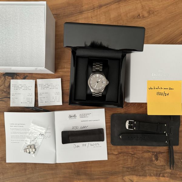 [WTS] {reserved} Damasko DS30 on Bracelet and Strap | WatchCharts Marketplace