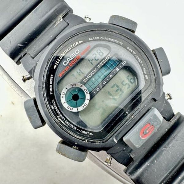 Casio G-SHOCK DW9052 3232 Black Resin Digital WR 43mm Watch, New ...