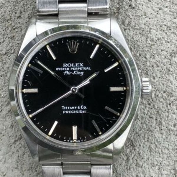 Rolex Oyster Perpetual Air-King 5500 'Tiffany co-signed' - 1979 ...