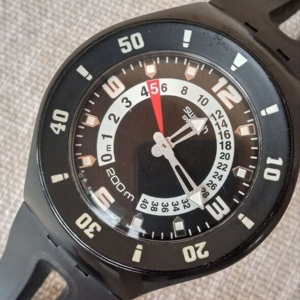 Swatch Fun Scuba MORAY'S BITE SUGB100 AG2003 Wrist Watch | WatchCharts