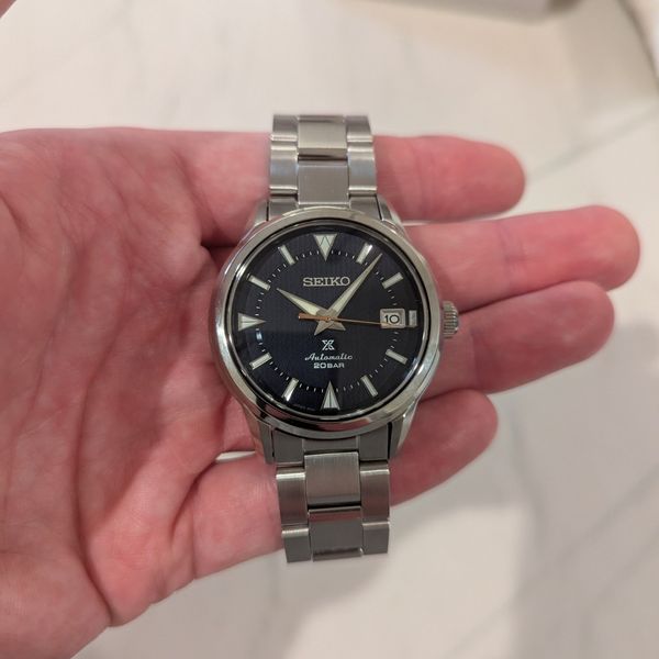 Seiko Prospex Alpinist Automatic Blue Dial Stainless Steel Bracelet ...