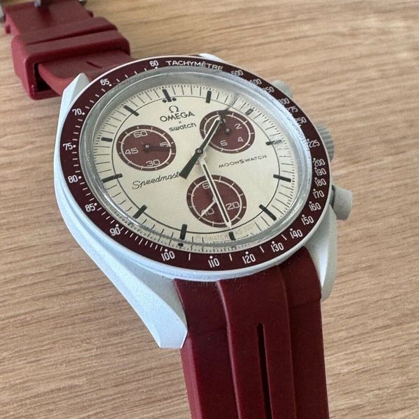 OMEGA x Swatch MoonSwatch Mission to Pluto 42mm Gray Bioceramic Case ...