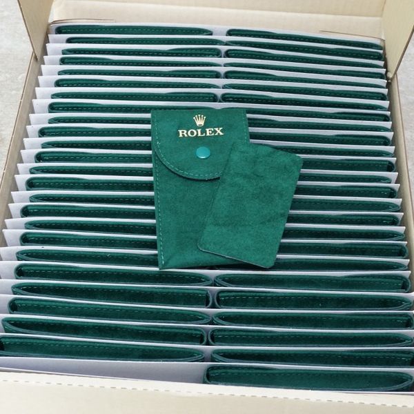 FS: Box of 50 Rolex service / travel pouches w/ divider | WatchCharts ...