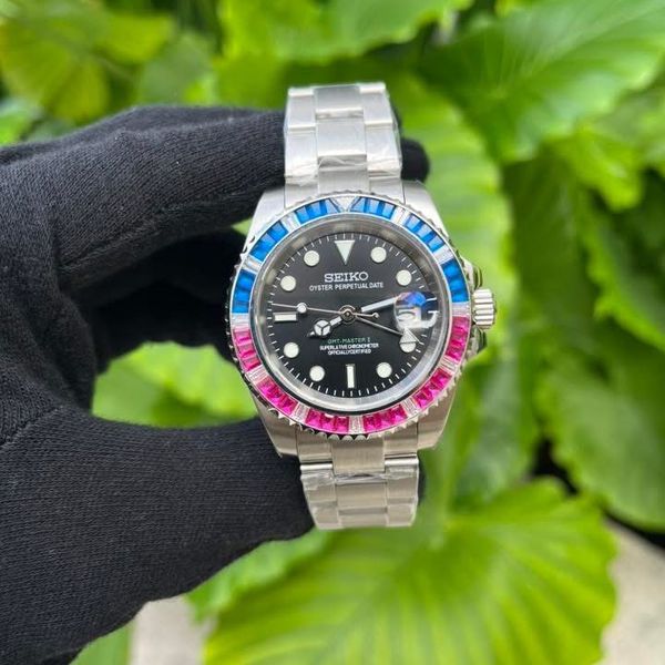 Seiko mod gmt master custom watch | WatchCharts Marketplace
