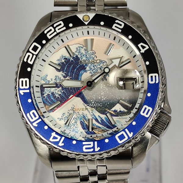 PRE OWNED SEIKO DIVERS 7002-7000 KANAGAWA DIAL AUTOMATIC MENS WATCH ...