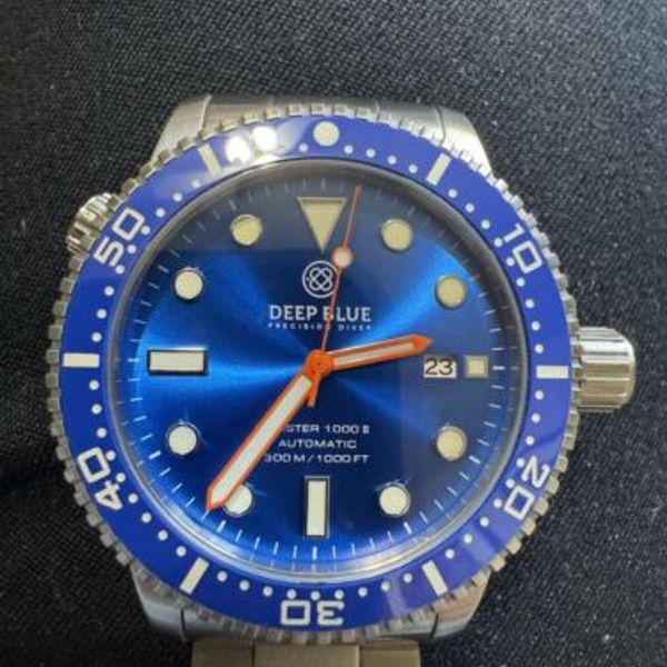 DEEP BLUE MASTER 1000 II "AUTOMATIC" PRECISION DIVER | WatchCharts ...
