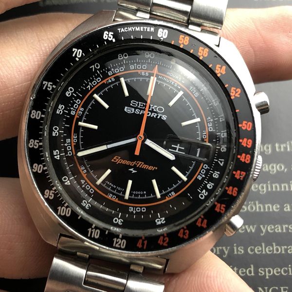 [WTS] Seiko 7017-6050 Speedtimer Flyback Chronograph | WatchCharts