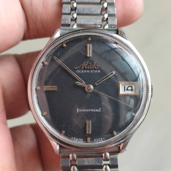mido ocean star mm rare vintage watch automatic men | WatchCharts ...
