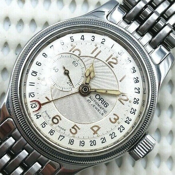 ORIS Men’s Automatic Watch 7462 640 Pointer Date Big Crown Small ...