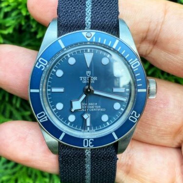 Tudor 79030B Black Bay Fifty-Eight 58 Navy Blue 39MM Nato BB58 Complete ...