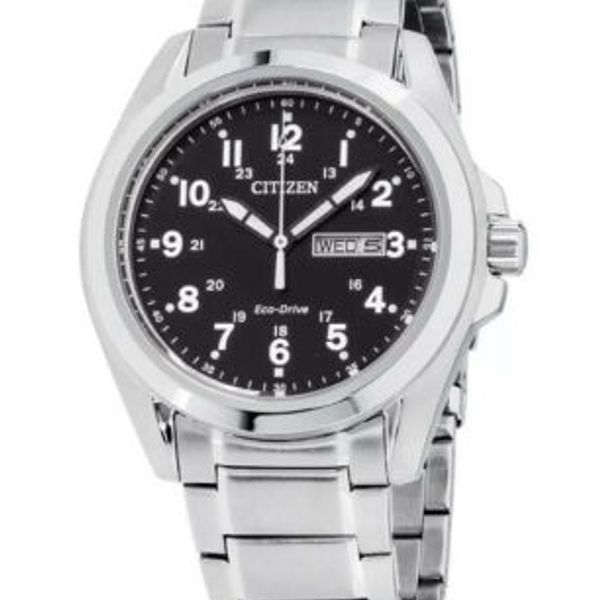 Citizen Chandler Eco-Drive Black Dial Men's Watch AW0050-82E | WatchCharts