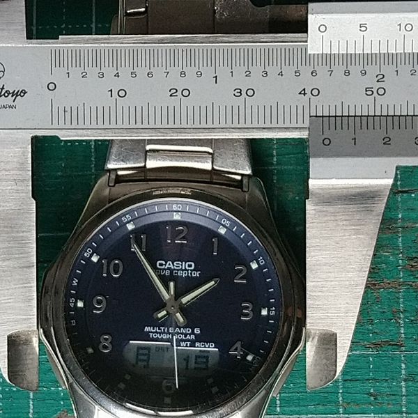 Casio Wave Ceptor Multi Band 6 Tough Solar. Blue dial. WVA-M630. Mod ...