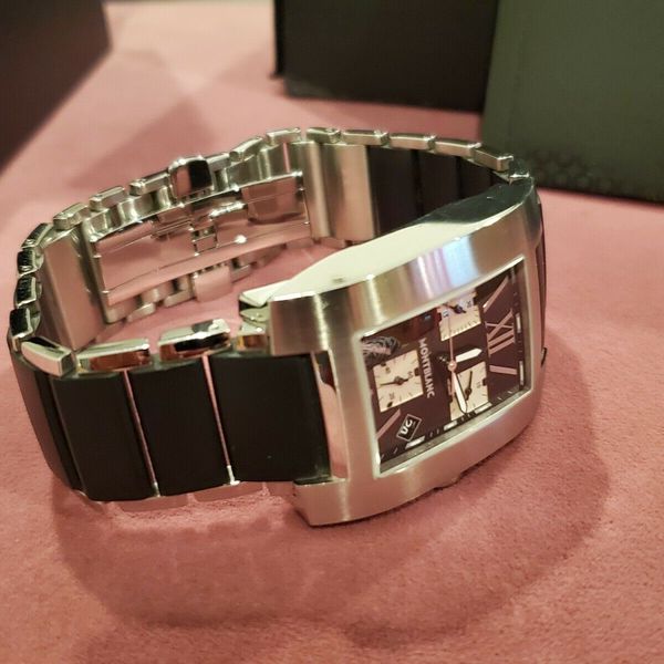 montblanc watch rare profile XL 8487 Mens Chronograph | WatchCharts ...