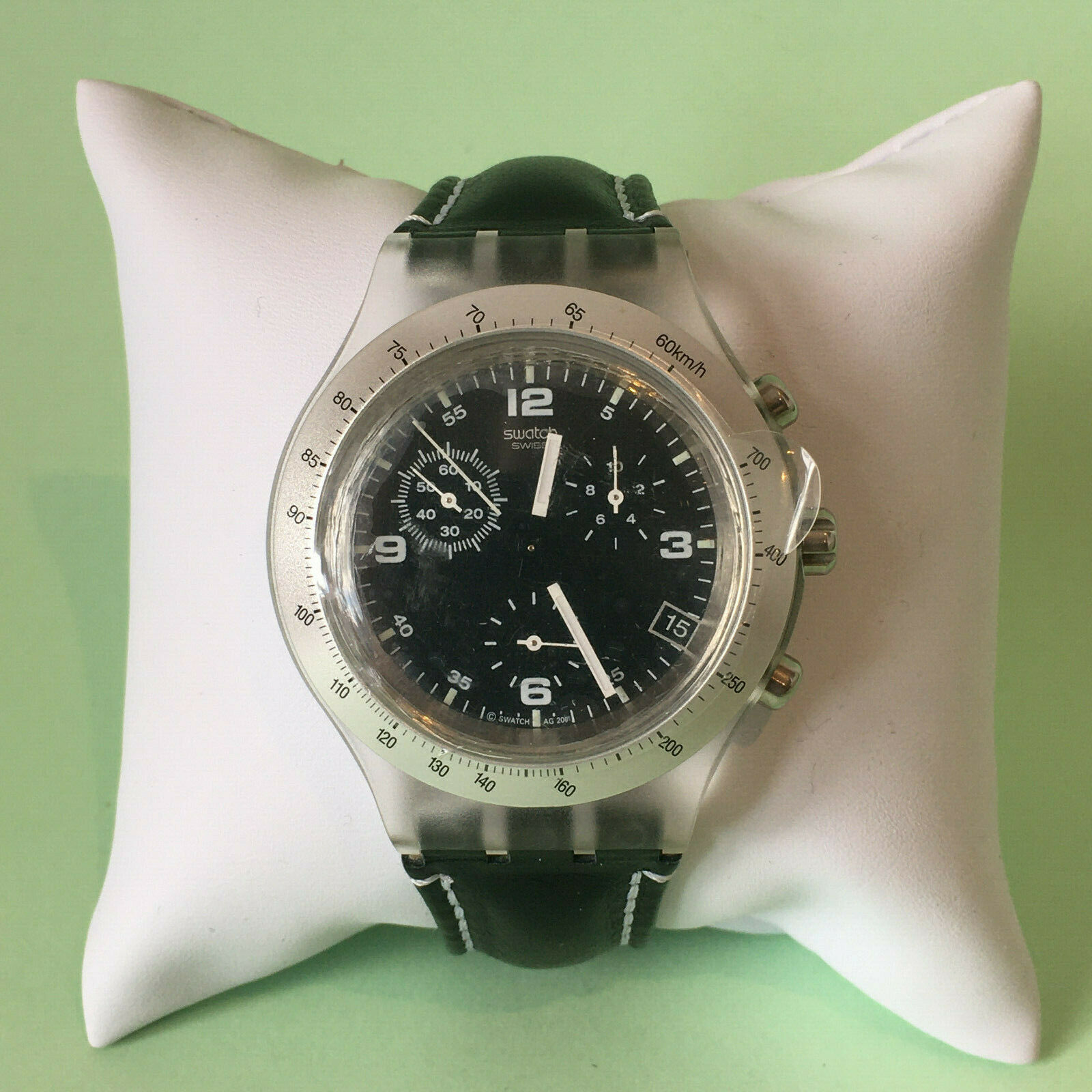 SWATCH WATCH - FIRESTORM (2002) - IRONY - DIAPHANE - SVCK4000 - WORKING ...