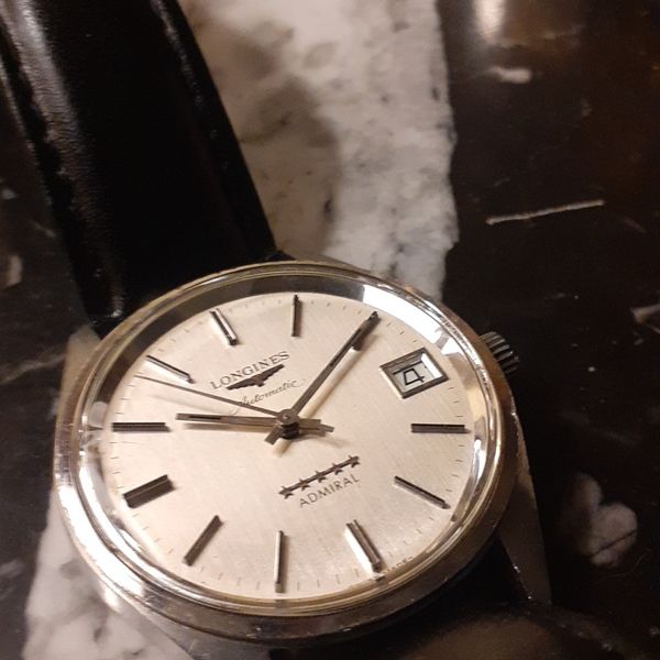 Longines Admiral Automatic Watch, 1970s. | WatchCharts Marketplace