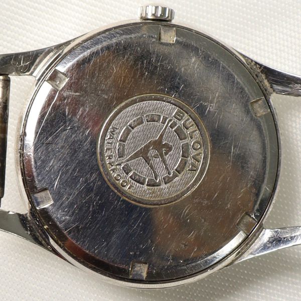 Bulova Men's watch Astrojet, early 1960s RARE wristwatch | WatchCharts ...