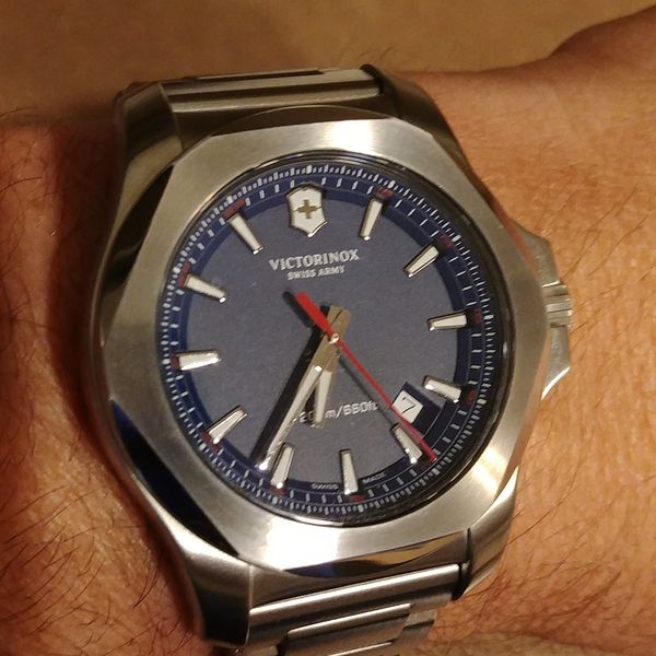 FS: Victorinox INOX Blue Dial Full Kit | WatchCharts