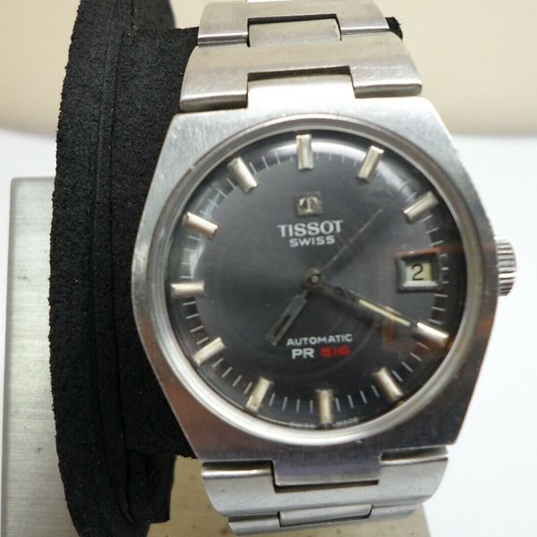 Vintage Tissot Automatic PR516 Men Wristwatch | WatchCharts