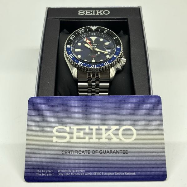 Seiko 5 Sports GMT SSK003 Blueberry | WatchCharts Marketplace
