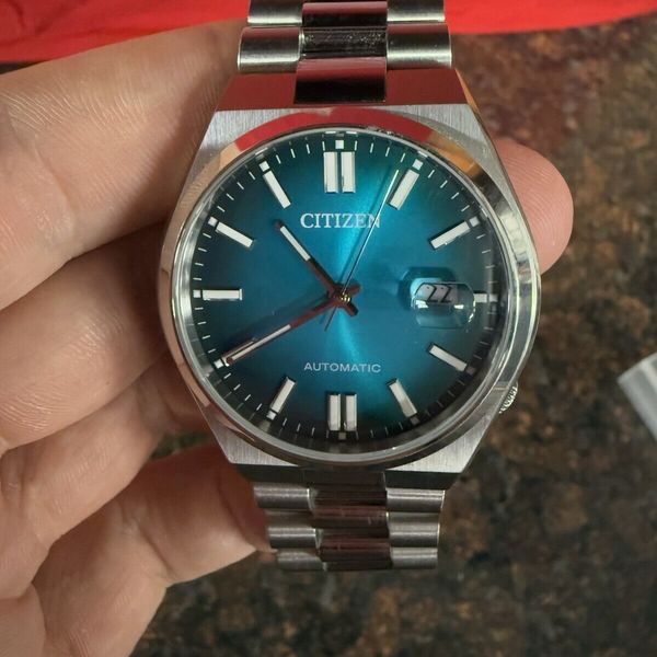 Citizen Tsuyosa 40mm Teal Dial Automatic Stainless Steel Men's ...