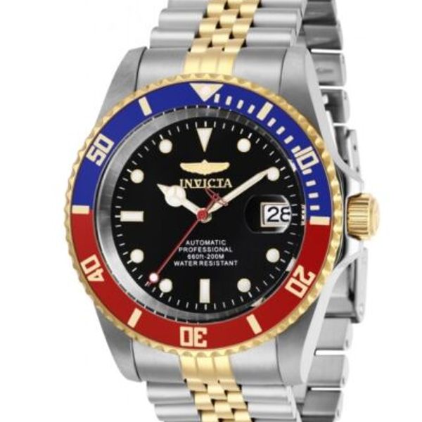 Orologio Invicta Pro Diver Automatico Uomo 42 mm quadrante nero lunetta ...
