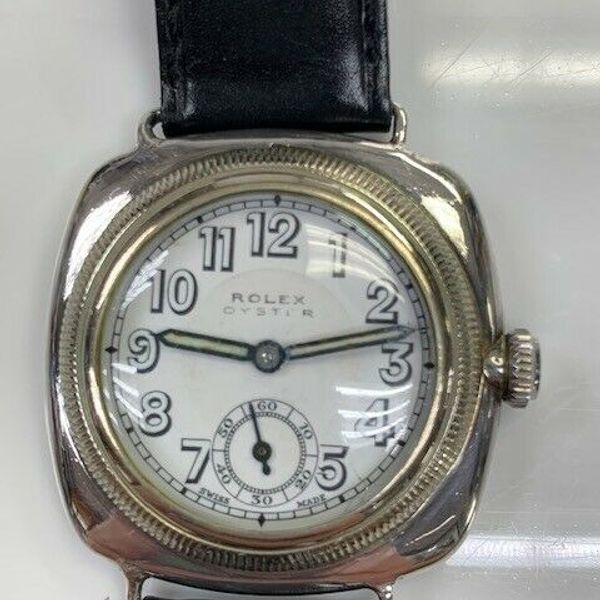 ROLEX VINTAGE OYSTER SILVER MEN WATCH FROM 1925, $2495.00 | WatchCharts ...
