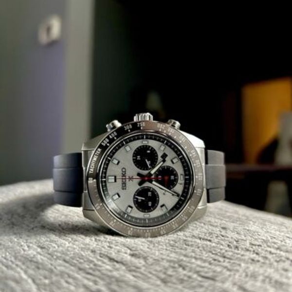 Authentic Seiko Prospex Solar Quartz SSC911 Panda, $85 Crafter Blue ...
