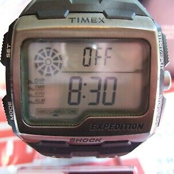 NEW in Box TIMEX M EXPEDITION GRID SHOCK 100m-330ft WATCH (487/6027 ...