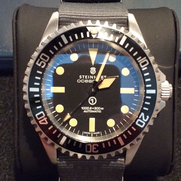 ***SOLD***Steinhart OVM MK 3.0 42mm full kit | WatchCharts Marketplace